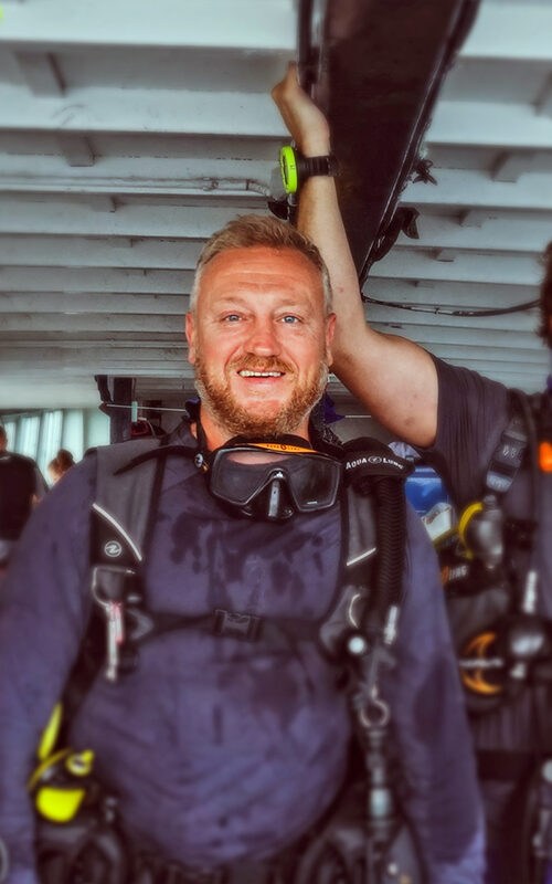 New Divemaster Mentor - Graeme Scott